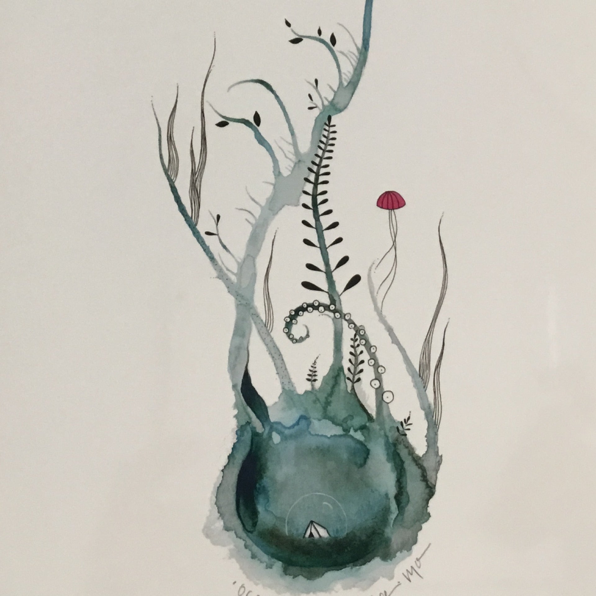 Ocean View Print 8x10 - Melissa Moss | Owl and Rabbit Gallery