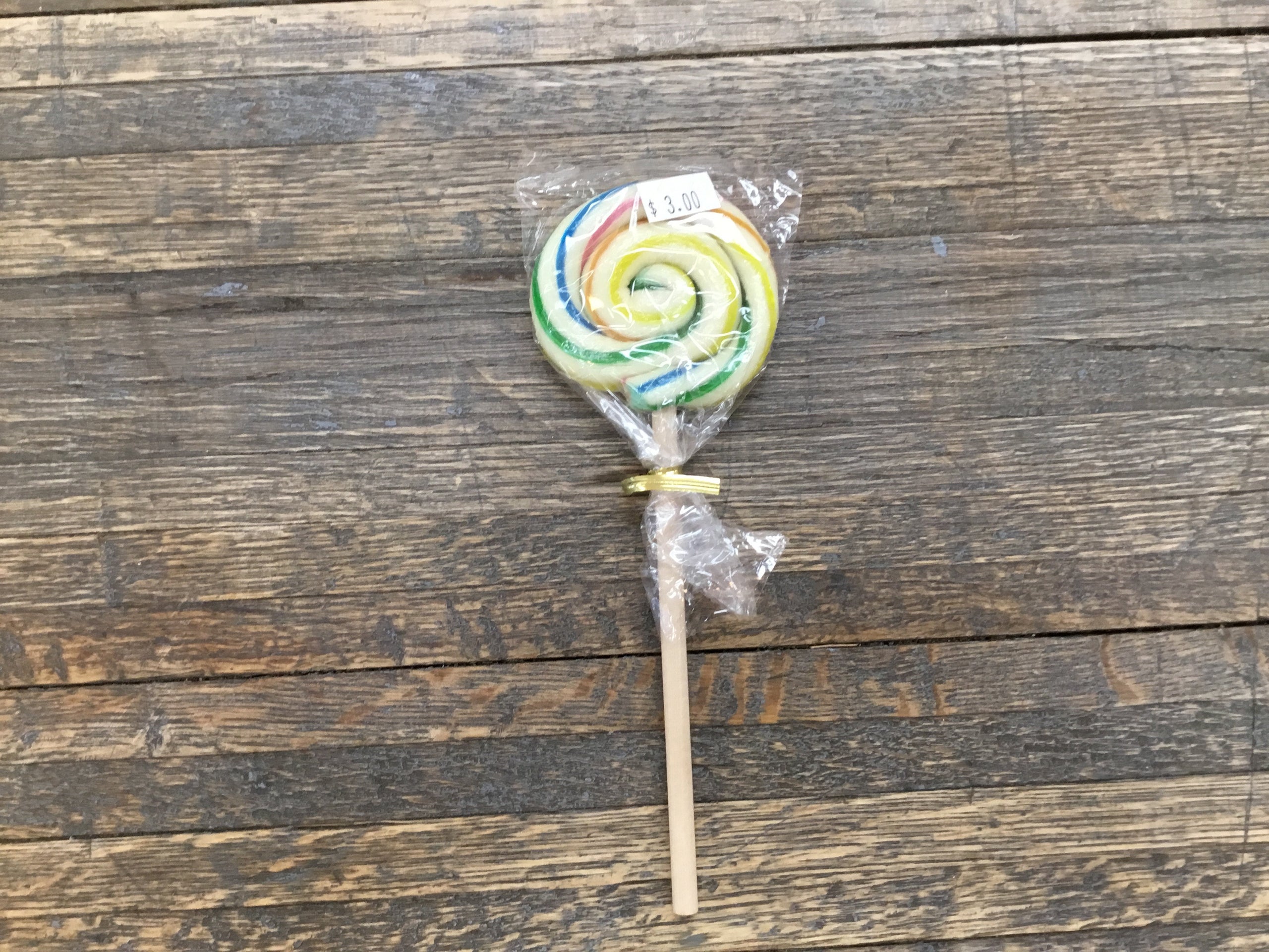 Birthday cake 1 oz Lollipop | Owl and Rabbit Gallery