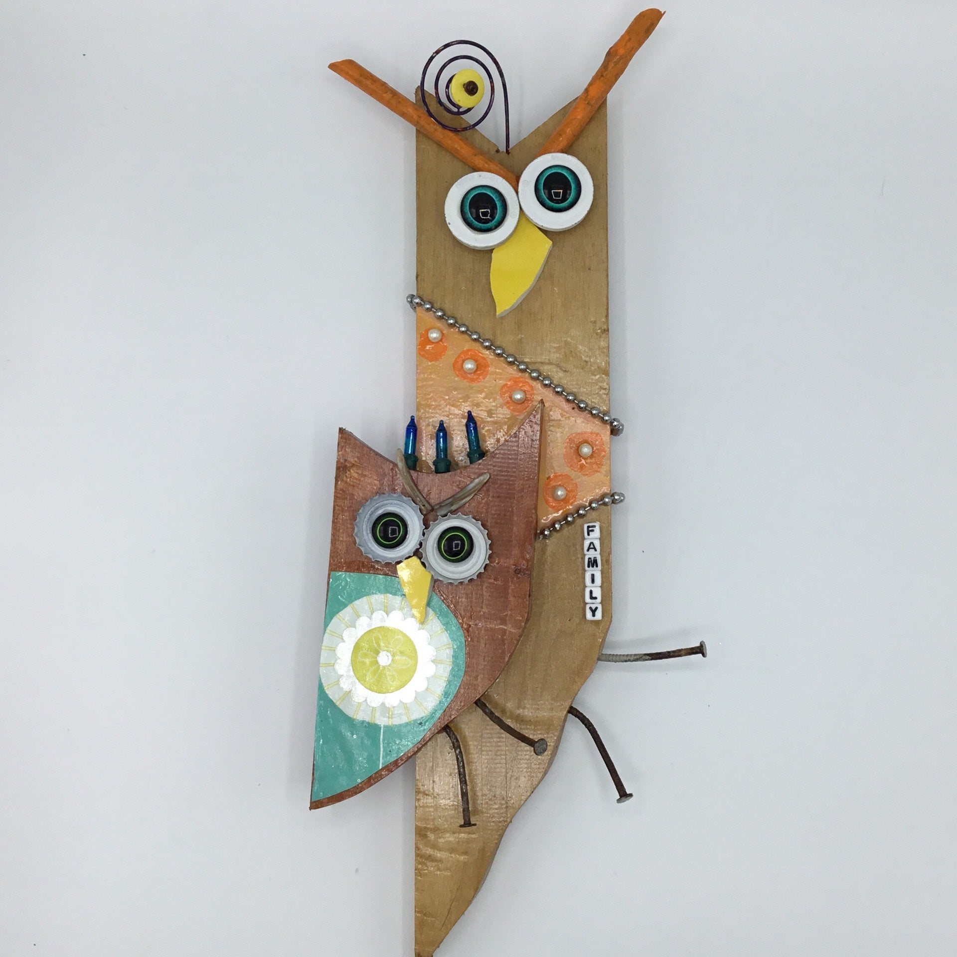 Mom/Baby Family Owl- Nathalie Martin | Owl and Rabbit Gallery