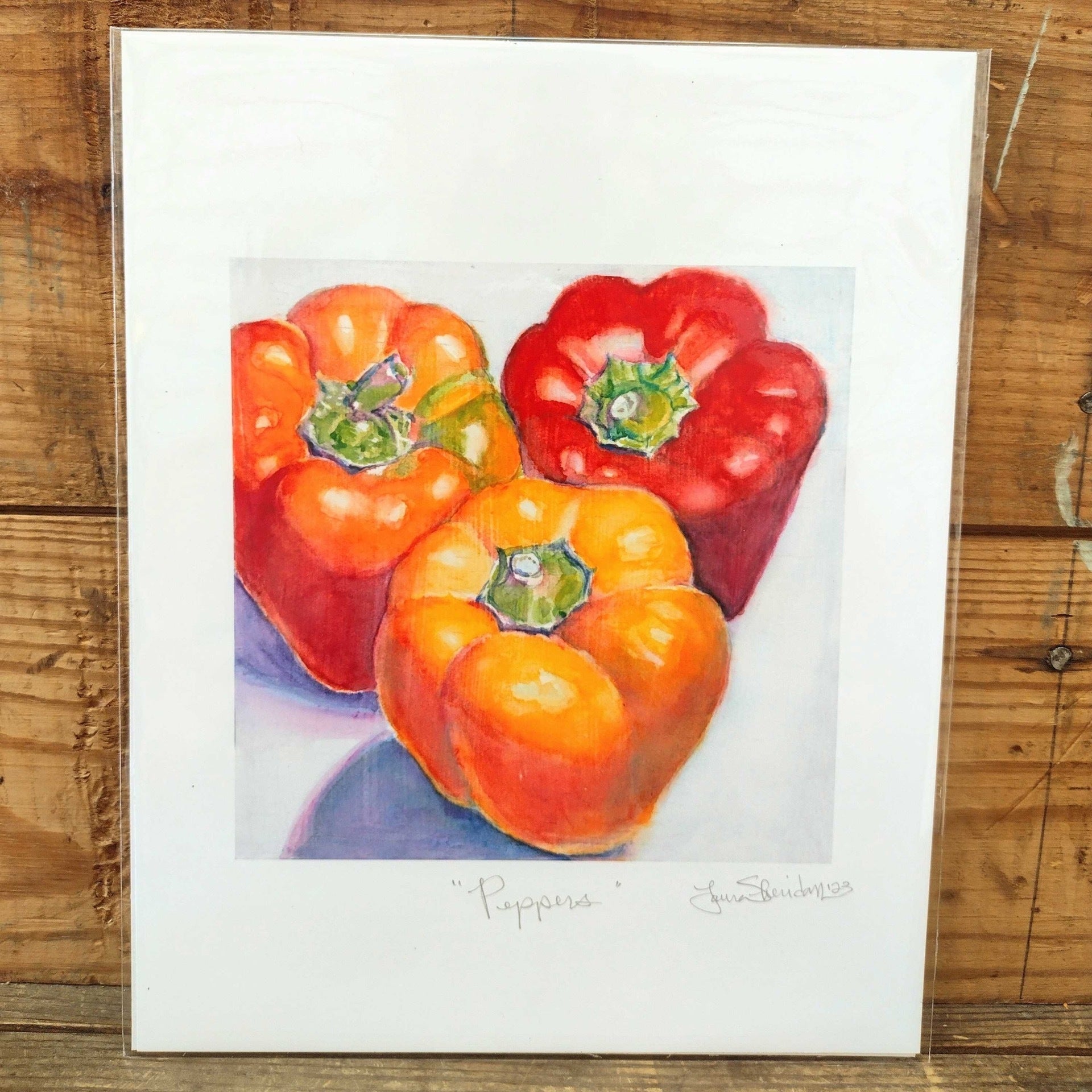 Peppers - Laura Sheridan | Owl and Rabbit Gallery