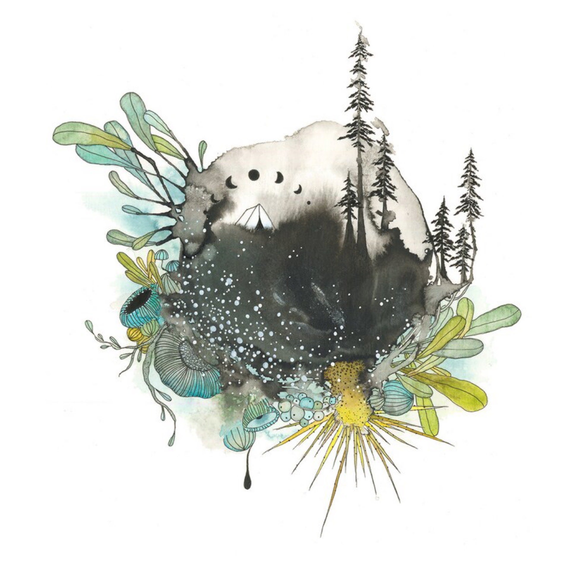 Live a Little by Melissa Moss | Owl and Rabbit Gallery