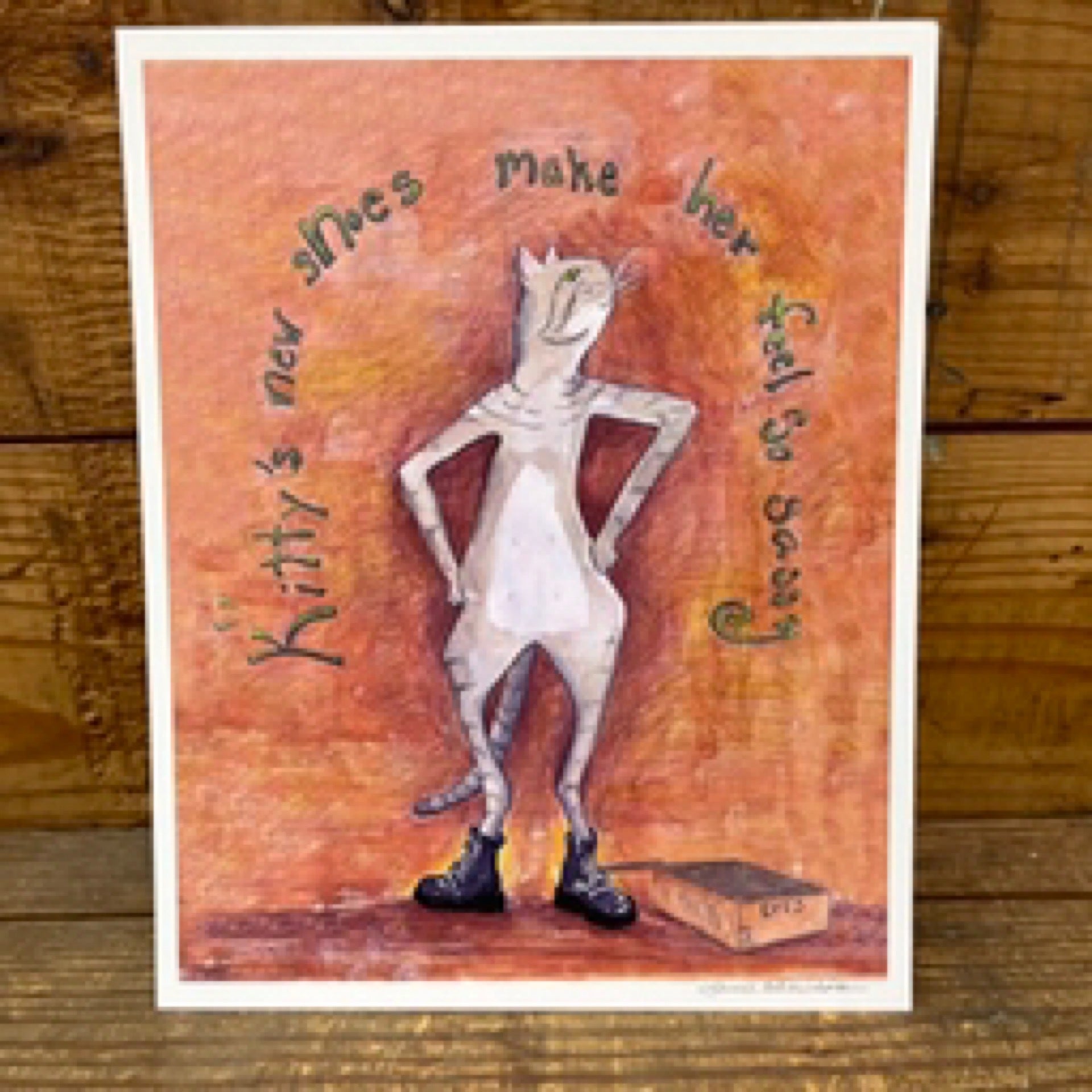 Kitty’s New Shoes- Laura Sheridan | Owl and Rabbit Gallery